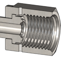 Socket weld VCR female